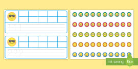 Ten Frame Playing Cards (teacher made)