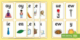 Free Phonics Flashcards - Phase 5 - Teaching Resources