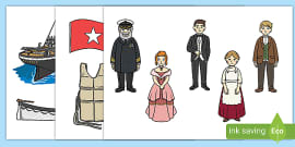 The Titanic Word Mat (teacher made)