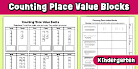 First Grade Tens and Ones With Base 10 Blocks Place Value