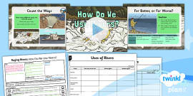 The Journey of a River Lesson Pack - River Lesson Plan