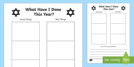 KS2 Yom Kippur Activity (Hecho por educadores) - Twinkl