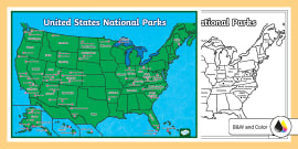 Fantastic U.S. National Parks Math Problems | Twinkl USA