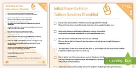 Private Tutoring Invoice Template | Twinkl (teacher made)