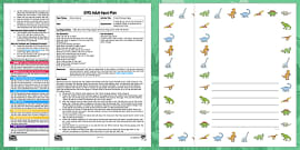 Hide-a-Saurus Scenes and Cut-Outs (teacher made) - Twinkl