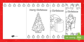 Christmas Card Templates | Classroom Resources - Twinkl