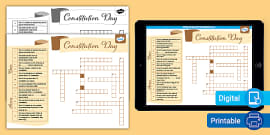 Constitution Day Interactive Word Cards (teacher made)