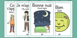 French Year 3 Getting to Know You Display Posters - Twinkl