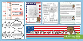 FREE! - Martin Luther King Jr Word Search (teacher made)