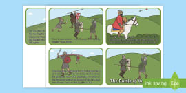 FREE! - Battle of Hastings Newspaper Article KS2 Template - Twinkl
