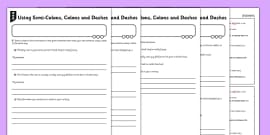 Using Semicolons and Colons PowerPoint - KS2 (teacher made)