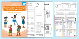 Year 3 First Week Back Activity Pack (teacher made) - Twinkl