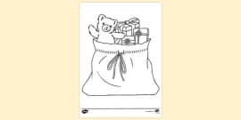 FREE! - Sack Race Colouring Sheet | Colouring Sheets