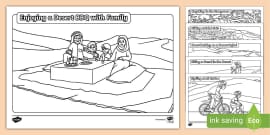 FREE! - Desert Colouring | Colouring Page - Twinkl