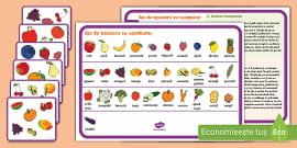 Fructe și legume – Joc de sortare PowerPoint