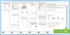 NAPLAN Style Numeracy Year 3 Example Test Set 1 Exam Questions Pack ...