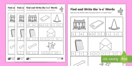 AE or IE Split Digraph Worksheet - worksheets, worksheet, work sheet ...