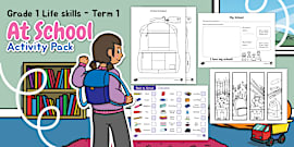 Grade 1 Life Skills - Term 1 - The Weather - Activity Pack