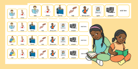 Transition AAC Communication Bracelet (teacher made)