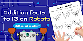 10 Frame Addition Worksheet