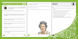 Queen Elizabeth ll PowerPoint (teacher made)