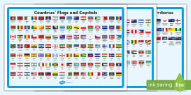 World Flag Page Borders (teacher made) - Twinkl
