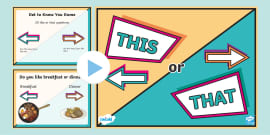 This, That, These, Those: Interactive Multiple Choice PowerPoint