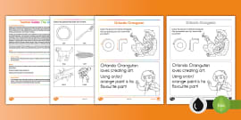 O Sound Phonics Worksheets - Phonics Letter O Worksheets