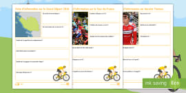 FREE! - Tour de France Colouring Sheets | Primary Resource
