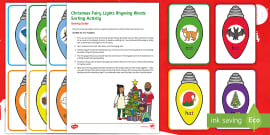 Feed the Reindeer Rhyming Words Activity (teacher made)