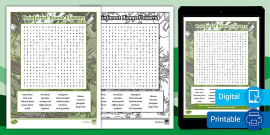 Tundra Biome Word Search (teacher made) - Twinkl