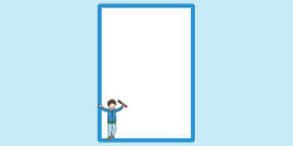 FREE! - Rocket Ship Page Border | Page Borders | Twinkl