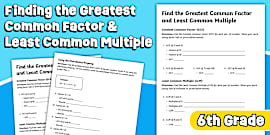Sixth Grade Laws of Exponents Practice Math Worksheet