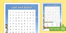 The Last Supper Word Search - The Last Supper activity