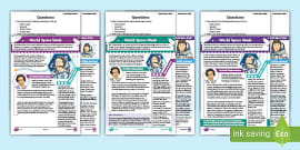 Apollo 13 Reading Comprehension UKS2 (Teacher-Made)