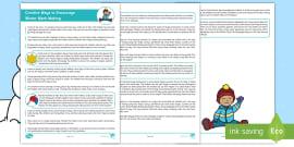Mark Making Development Progress Model and How to Support Mark Making