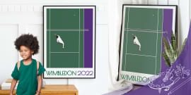 FREE! - Wimbledon Display Borders (teacher made) - Twinkl