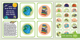 CBCA Book Week 2021 Themed Border Writing Templates - Twinkl