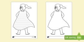 All About Me Kids Superhero Bio Template - Writing Activity