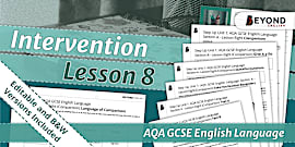 Sentence Stems - Paper 2 GCSE English Language