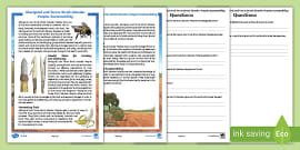 Aboriginal and Torres Strait Islander Peoples Sustainability Cloze