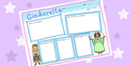 KS1 Cinderella Differentiated Reading Comprehension Activity