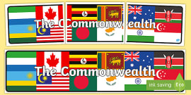 The Commonwealth Games Display Banner