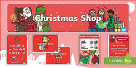 Christmas Shop Role-Play Pack (teacher made)