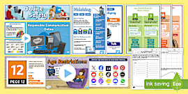Keeping Safe Online Worksheet - KS1 - Digital Literacy