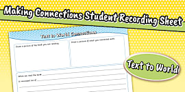 Making Connections Worksheet / Worksheet, worksheet