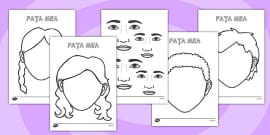 Chipul meu – Fișă de completat (teacher made) - Twinkl