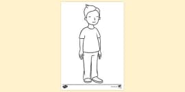 FREE! - Arm Reaching Out Colouring Sheet | Colouring Sheets | Twinkl