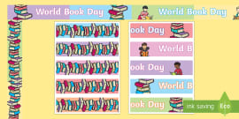 FREE! - World Book Day Border Pack | Page Borders | Twinkl Resources