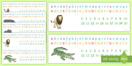 Printable Alphabet Chart for Kindergarten A-Z Resources